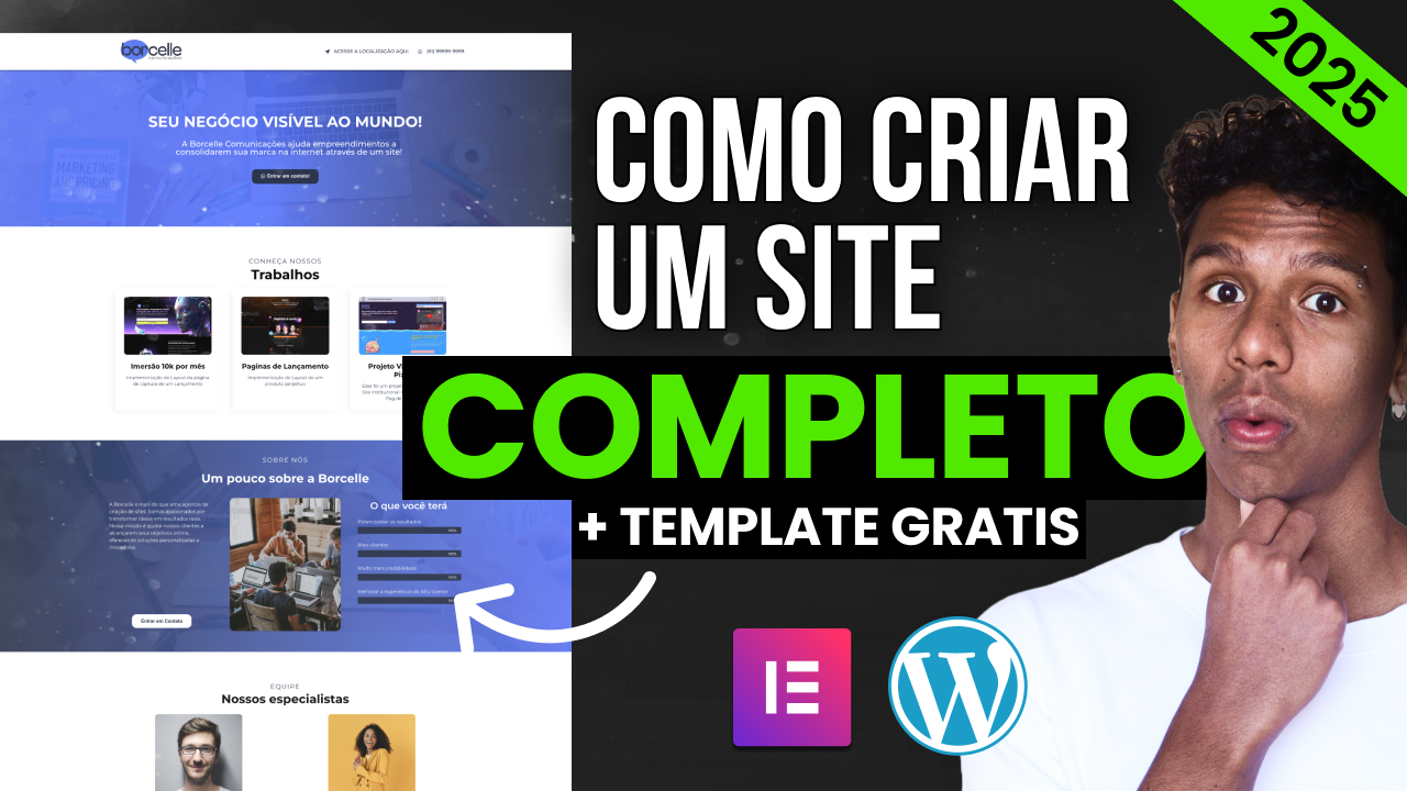 Como Criar um Site Completo - Tutorial Passo a Passo